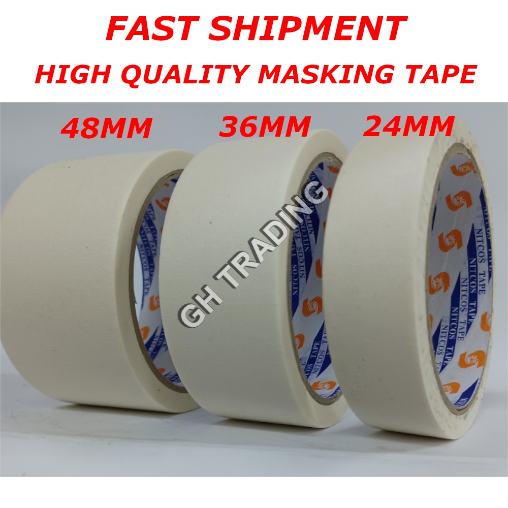 Masking Tape 24mm 36mm 48mm | Shopee Malaysia