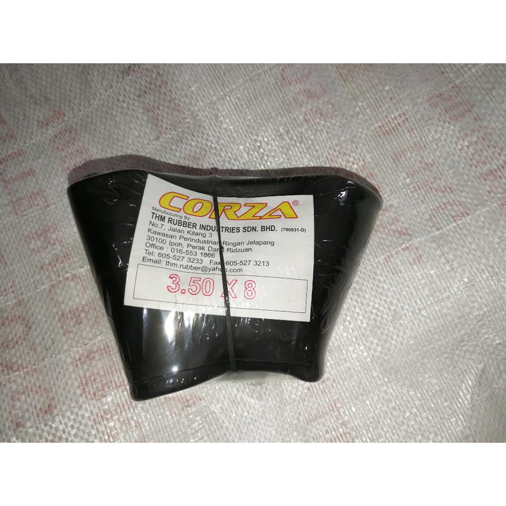3.50 x 8 Motor Tube, Motorcycle Inner Tube (CORZA) (READY STOCK ...