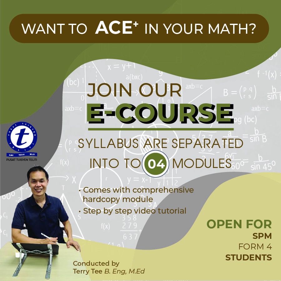 FORM 4 MATHEMATICS ECOURSES (English) | Shopee Malaysia