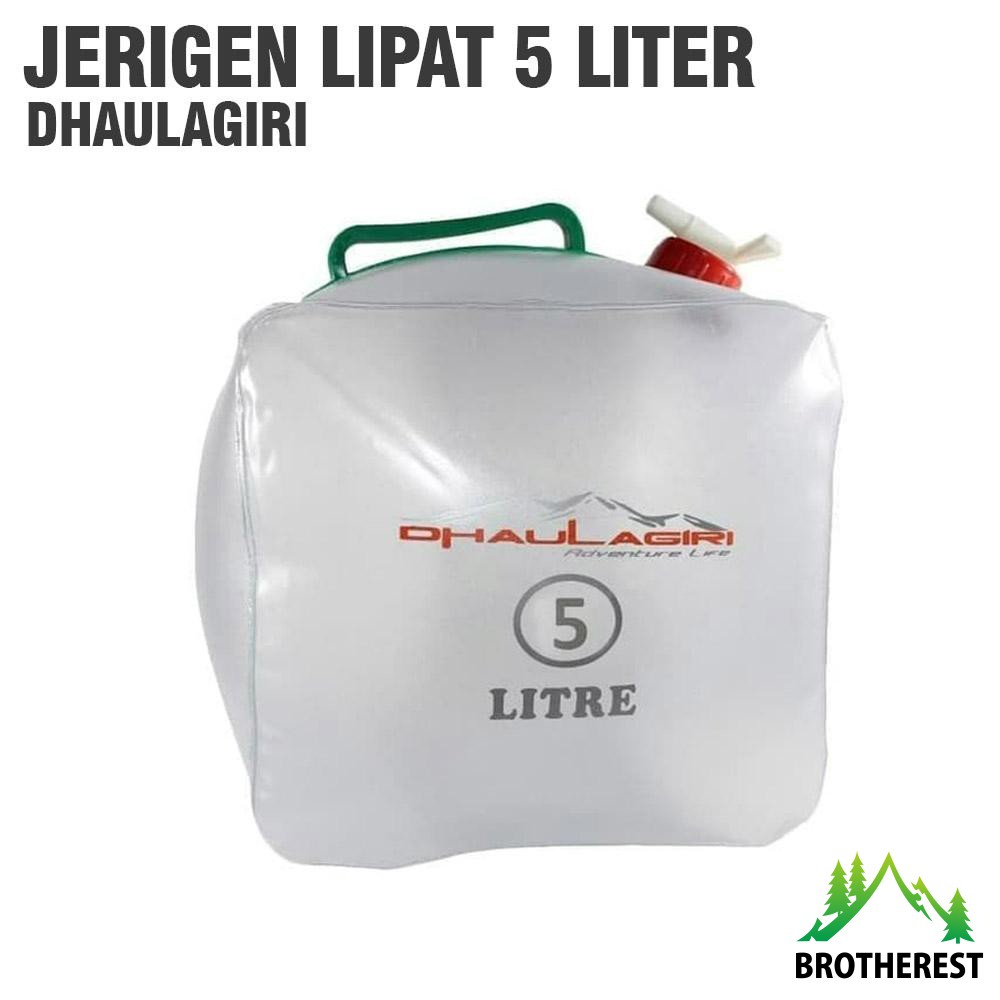 Dhaulagiri Portable 5 Liter Folding Jerigen - Derigen Fold - Water ...