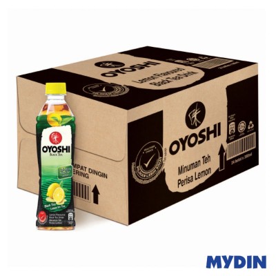 Oyoshi Black Tea Lemon (24's x 380ml) | Shopee Malaysia