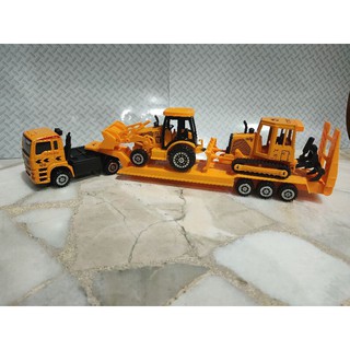 lori loader construction set 3 pcs backhoe jentolak | Shopee Malaysia