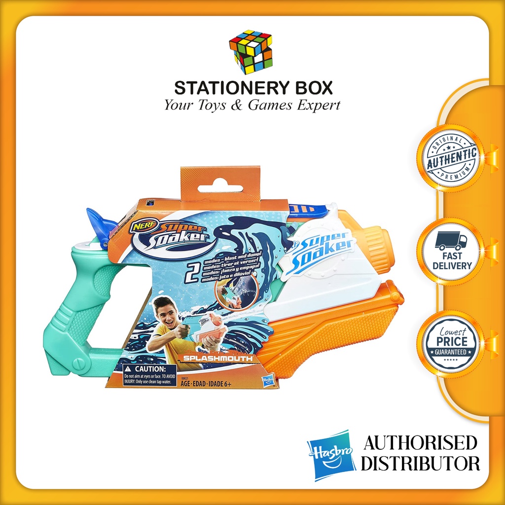 ORIGINAL - Hasbro Super Soaker Soa Splash Mouth, Kids Toys and Outdoor ...