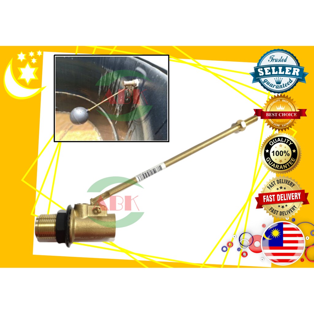 BRASS FLOAT VALVE TEMBAGA PELAMPUNG AIR (20MM - 3/4") | Shopee Malaysia