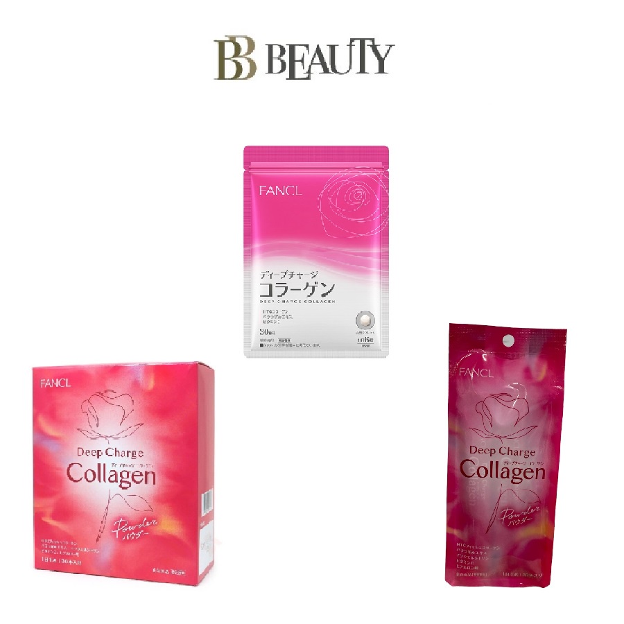 FANCL Deep Charge Collagen 10/30 Days Powder/Tablets | Shopee Malaysia