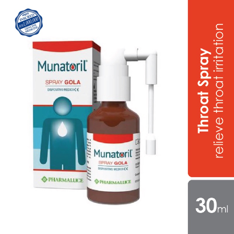 Munatoril Throat Spray - relief sore throat (30ml) | Shopee Malaysia