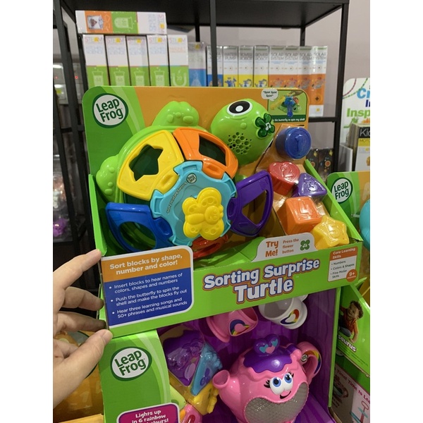 LeapFrog Sorting Surprise Turtle for kids 1years old | Shopee Malaysia