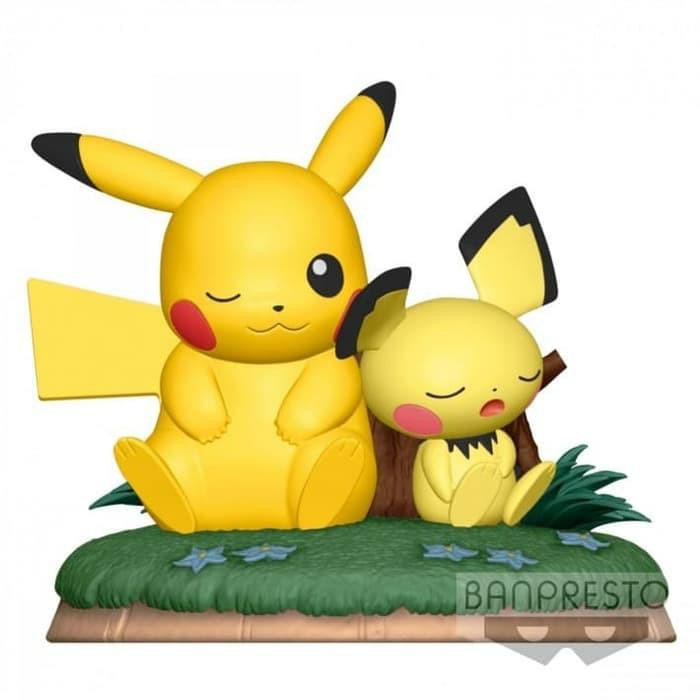 Pokemon - Relax Time Pikachu & Pichu Figure | Shopee Malaysia