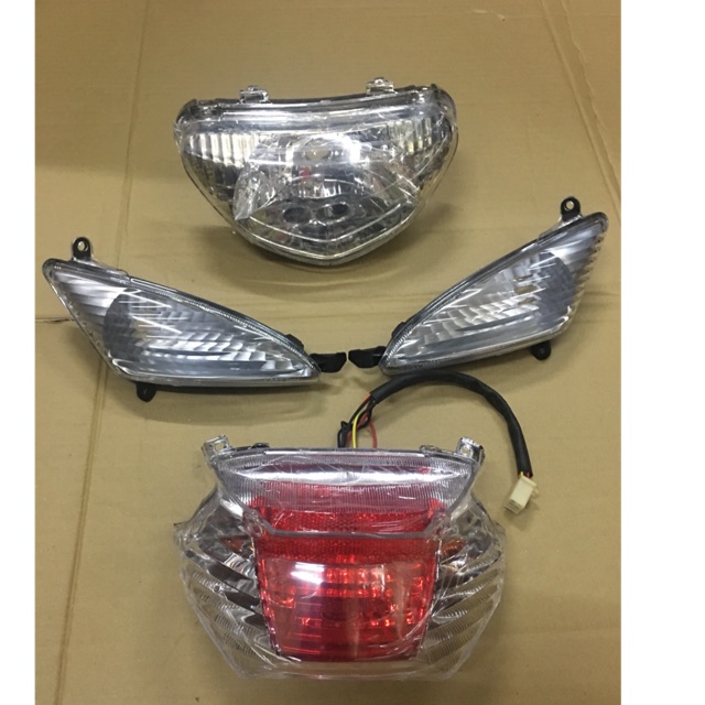 yamaha ego ego 115 signal head lamp tail lamp lampu depan belakang 3 in ...