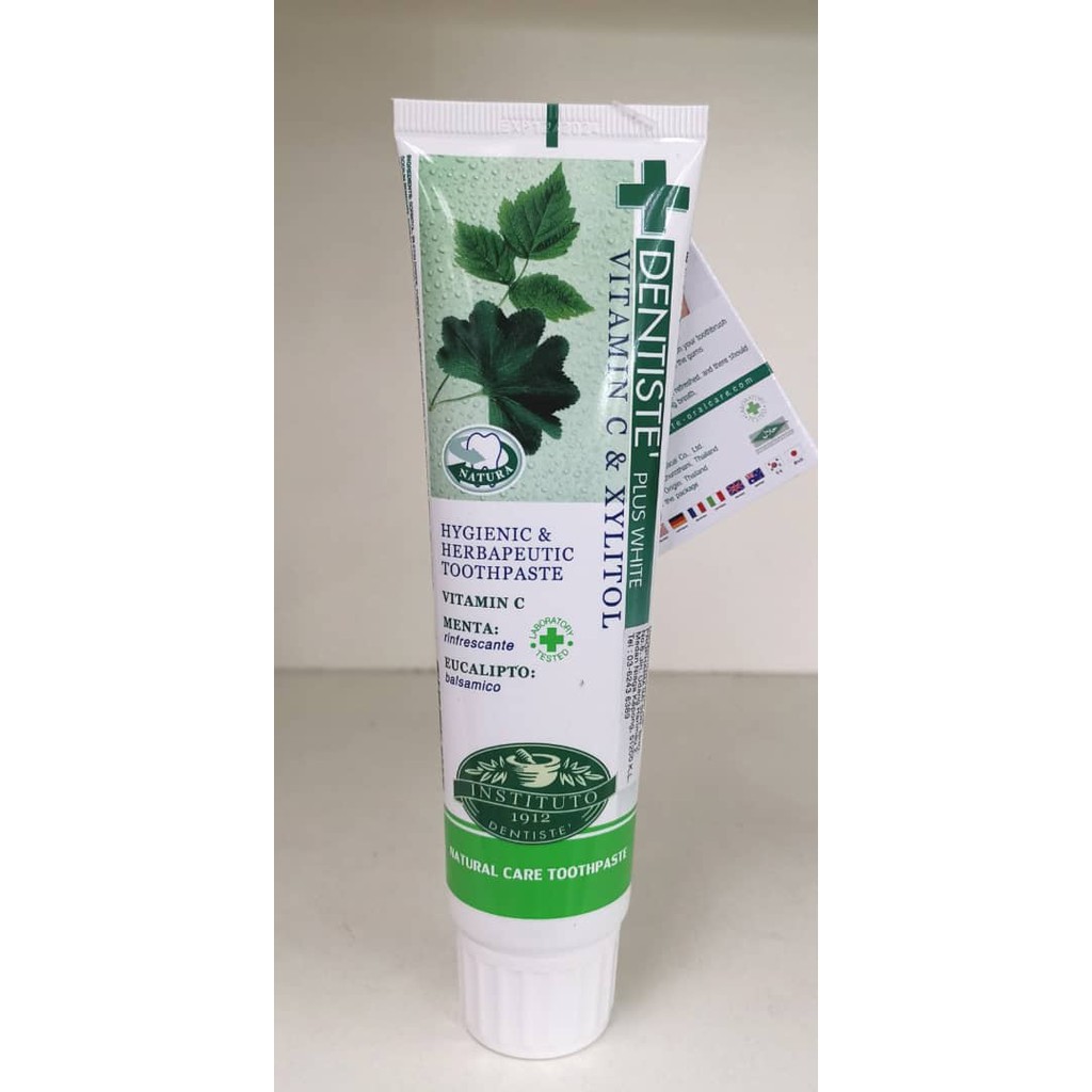 DENTISTE PLUS WHITE TOOTHPASTE 100G [EXP: 12/24] | Shopee Malaysia