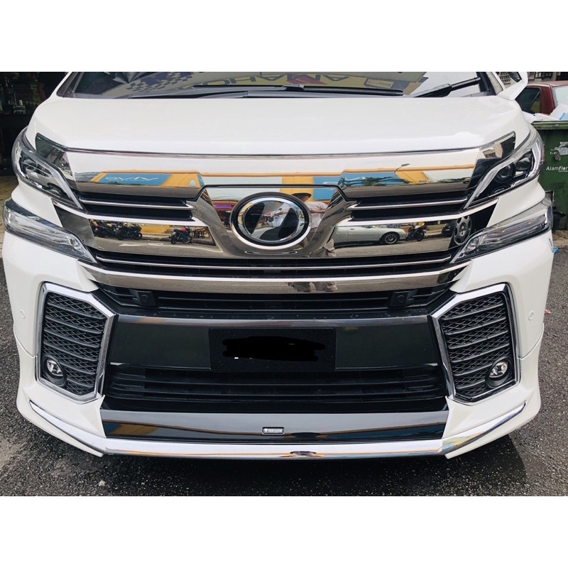 Toyota vellfire agh30 2015 2016 2017 Modellista front rear skirt lip ...