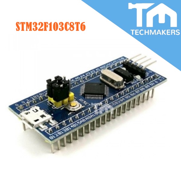 Stm32 Stm32f103c8t6 Board Blue Pill Arm Microcontroller Development Module Soldered Project 