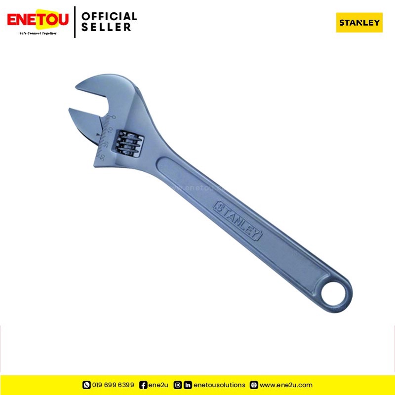 STANLEY 87-431-1 ADJUSTABLE WRENCH 6 150MM | Shopee Malaysia