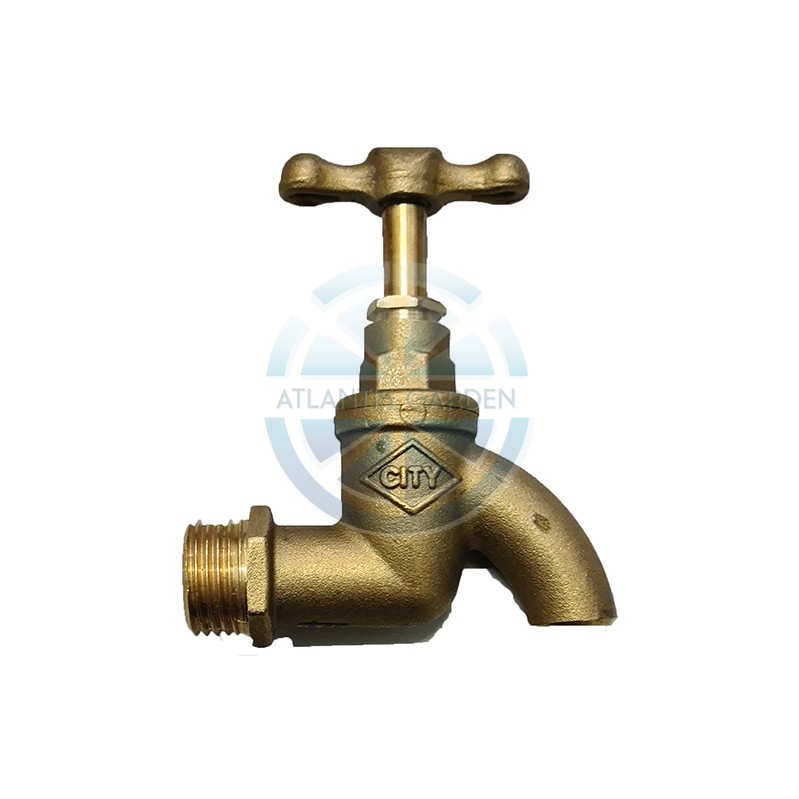 CITY 1/2'' Brass Bib Water Tap | Shopee Malaysia