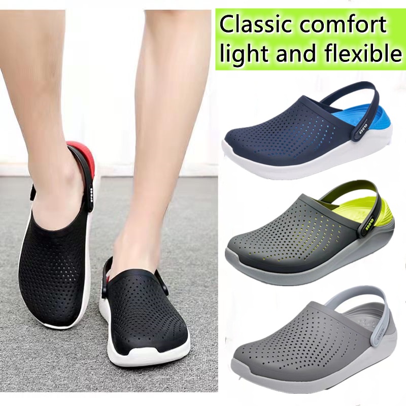 Crocs Trendy men's and women's fashion beach casual shoes sandals ...