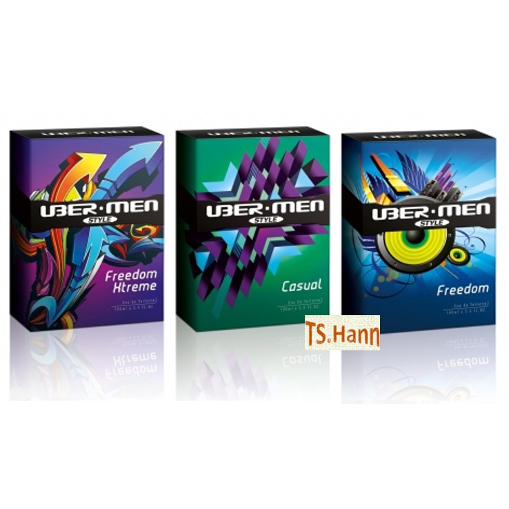 Ubermen EDT perfume 50ml Casual/Freedom Extreme/Freedom | Shopee Malaysia