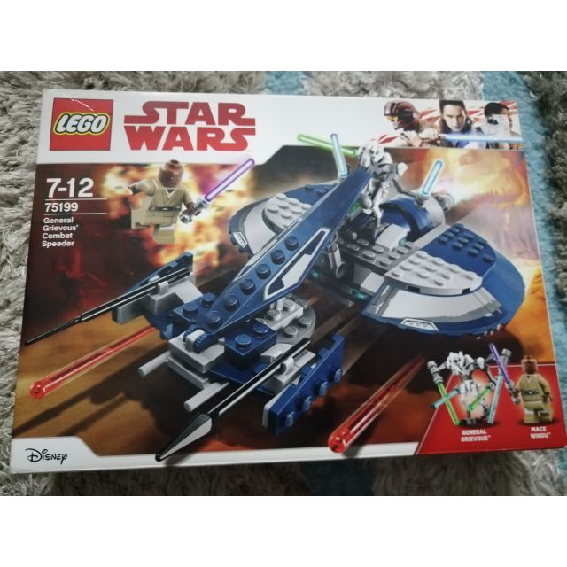 Lego 75199 Star Wars General Grievous Combat Speeder Mace Windu ...