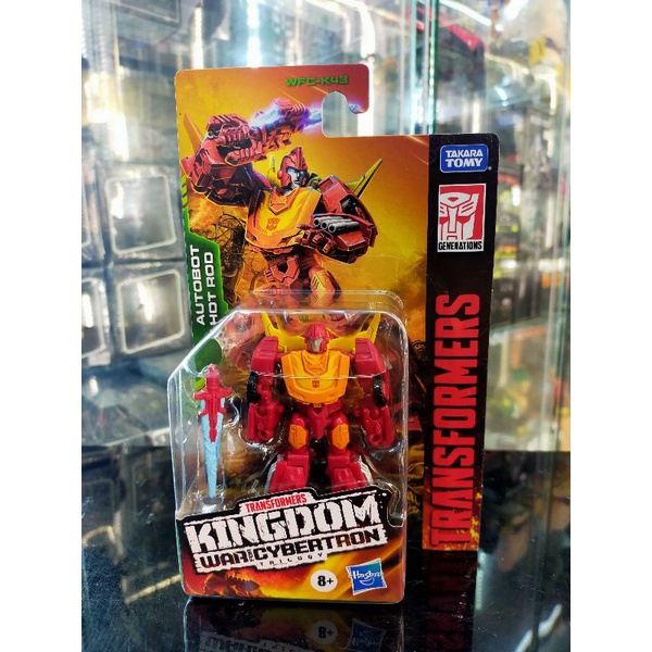 Transformers Generations Kingdom WFC Core Hotrod Hot Rod | Shopee Malaysia