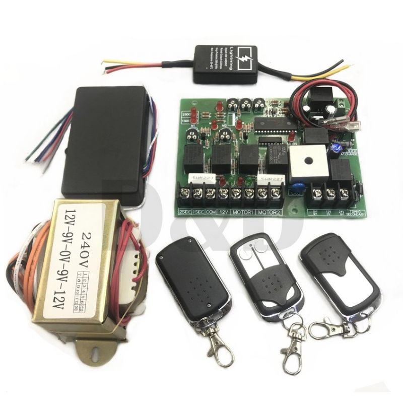 ( CONTROL BOARD SET )PANEL SET FOR ARM GATE MOTOR W/O PVC BOX/AUTOGATE ...