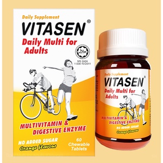 VITASEN Multivitamin for Adults 60s Capsules / 60s Chewable Tablets ...