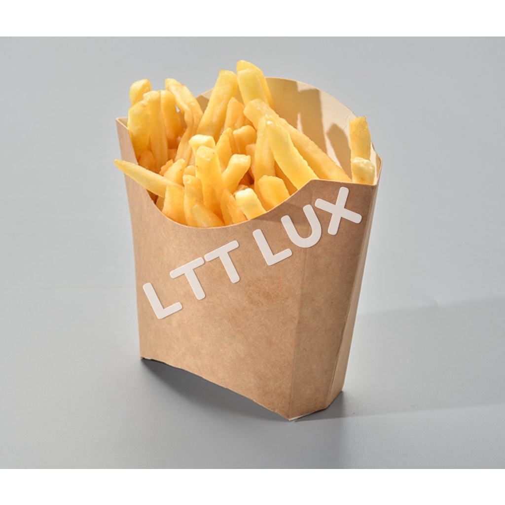 French Fries Bag (50 pcs±) / French Fries Box / Popcorn Chicken Paper ...