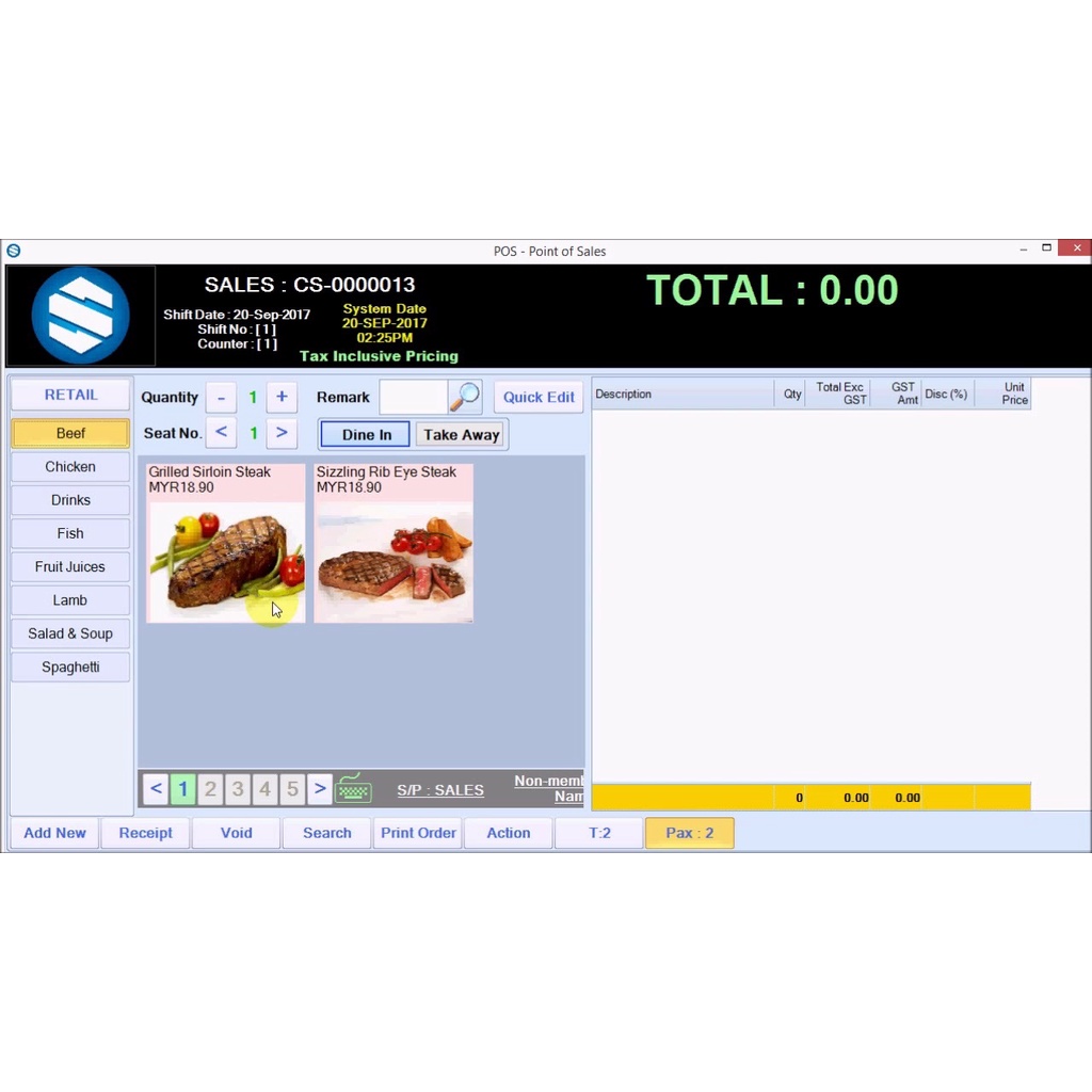 Synergy Windows Pos system (Retail & FNB Version) - with Training ...