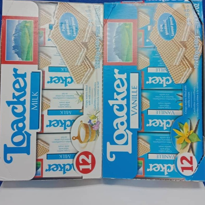 LOACKER WAFFER SNACK 12X45G=450G | Shopee Malaysia