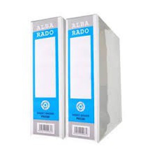 Alba Rado PP 2D Ring File F4 Insert Binder Fail Putih Albarado- 25mm ...