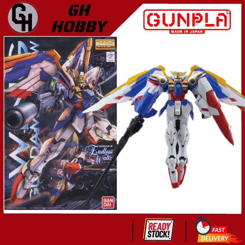 BANDAI 1/100 MG XXXG-01W WING GUNDAM EW VER. | Shopee Malaysia