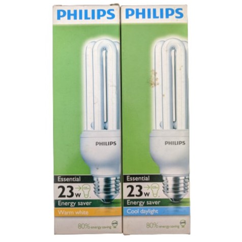 PHILIPS Essential Energy Saver 23W E27 6500K/2700K | Shopee Malaysia