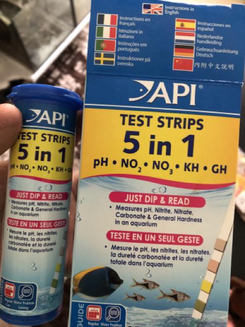 API TEST STRIPS 5 in 1 (25 test strips) | Shopee Malaysia