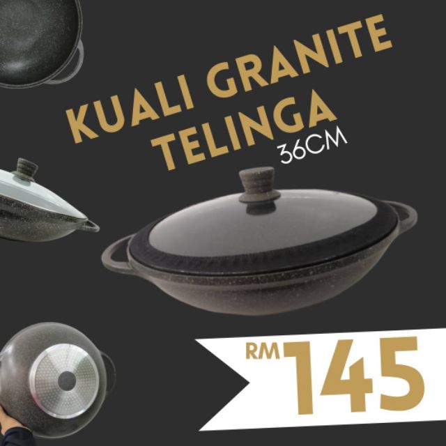 Kuali rendang (WOK 32cm) / 30cm kuali telinga 36cm | Shopee Malaysia