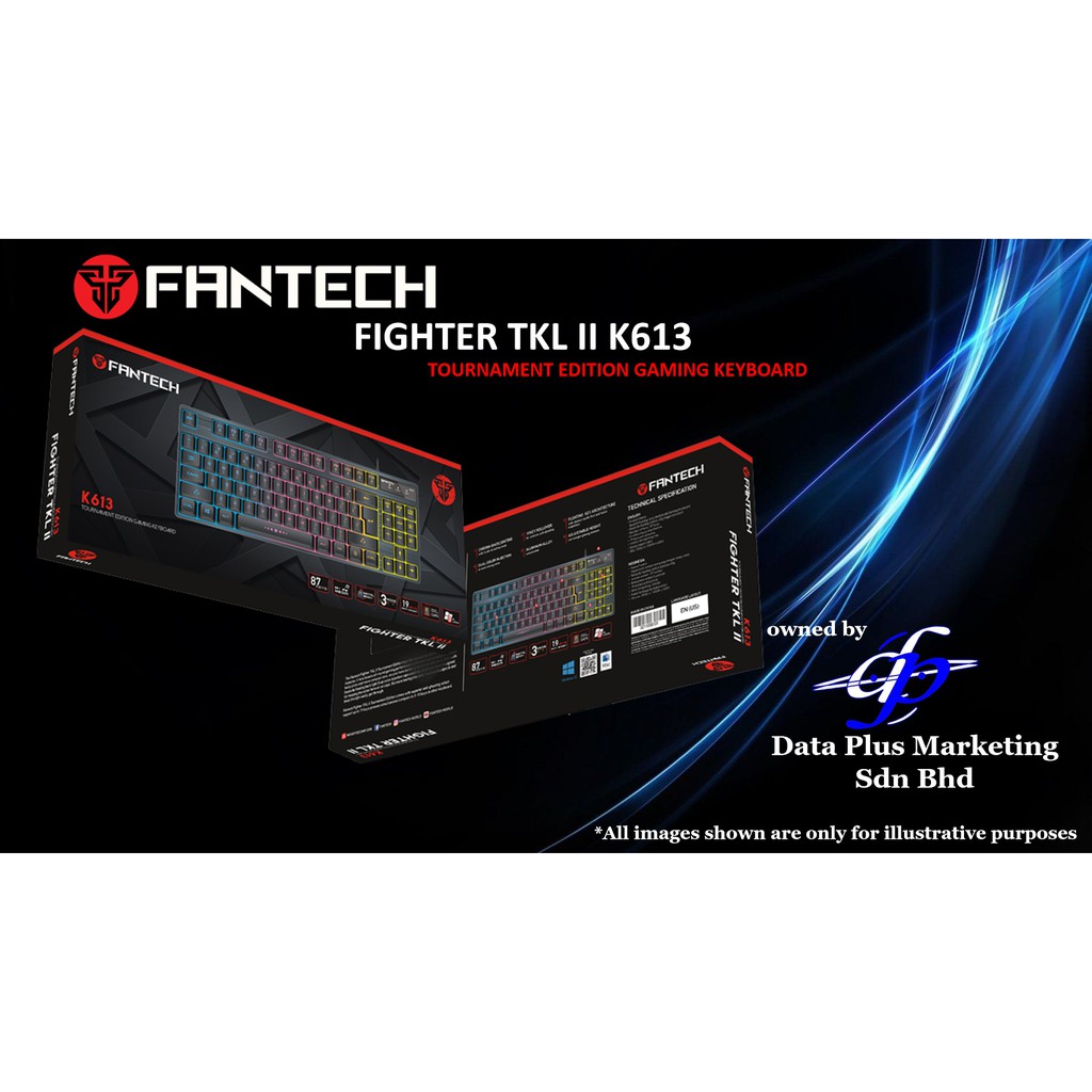 Fantech FIGHTER TKL II K613 TOURNAMENT EDITION GAMING KEYBOARD | Shopee Malaysia