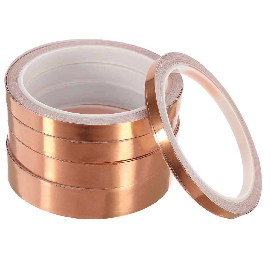 10m 6 20mm Adhesive Tape Foil Tape Adhesive Conductive Copper Shield