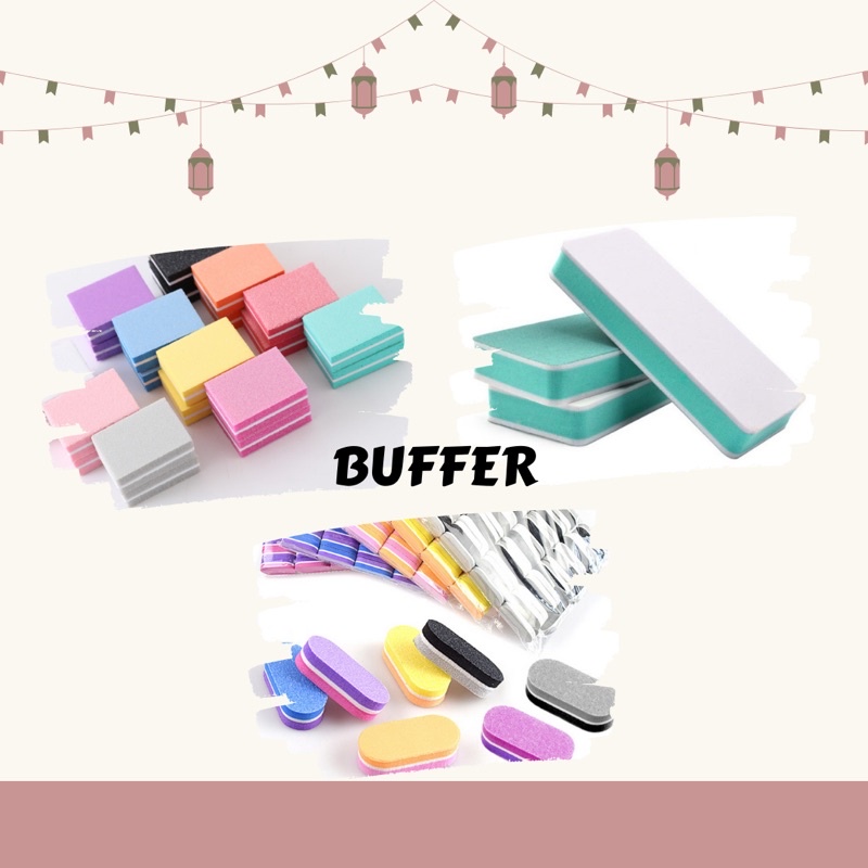 Buffer Kuku/ Buffer Kasar/ Buffer Licin | Shopee Malaysia