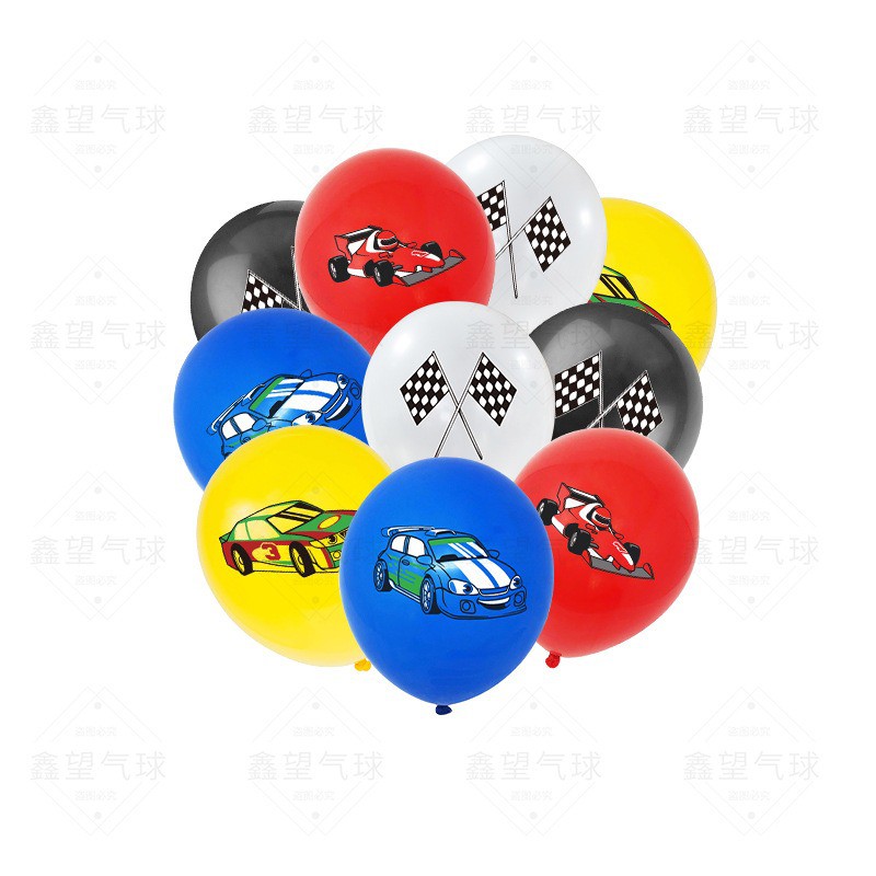 [READY STOCK] Car Racing Race F1 Formula One Ferrari Latex Balloon 12 ...