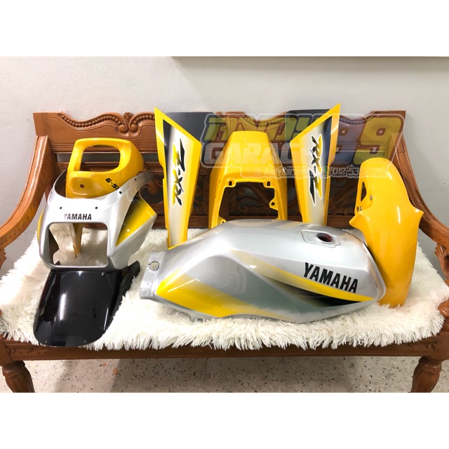YAMAHA RXZ 135 COVERSET OEM KUNING MILI | Shopee Malaysia