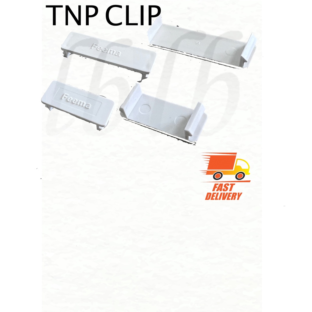 10 PCS( 11/4" | 2" ) ELECTRICAL TNB CASING CLIP/ 2 & 4 Wire TNB CLIP ...