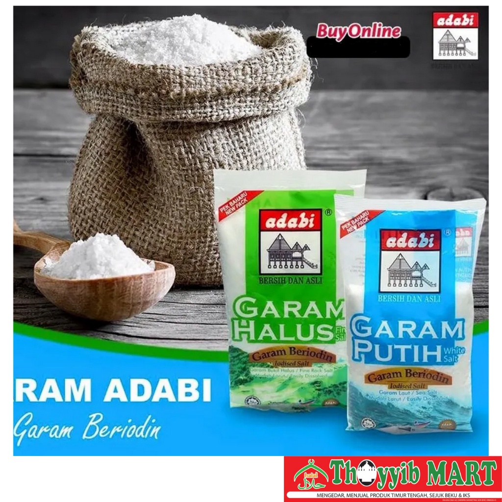 ADABI GARAM PUTIH [400GM] // ADABI GARAM HALUS [400GM] | Shopee Malaysia
