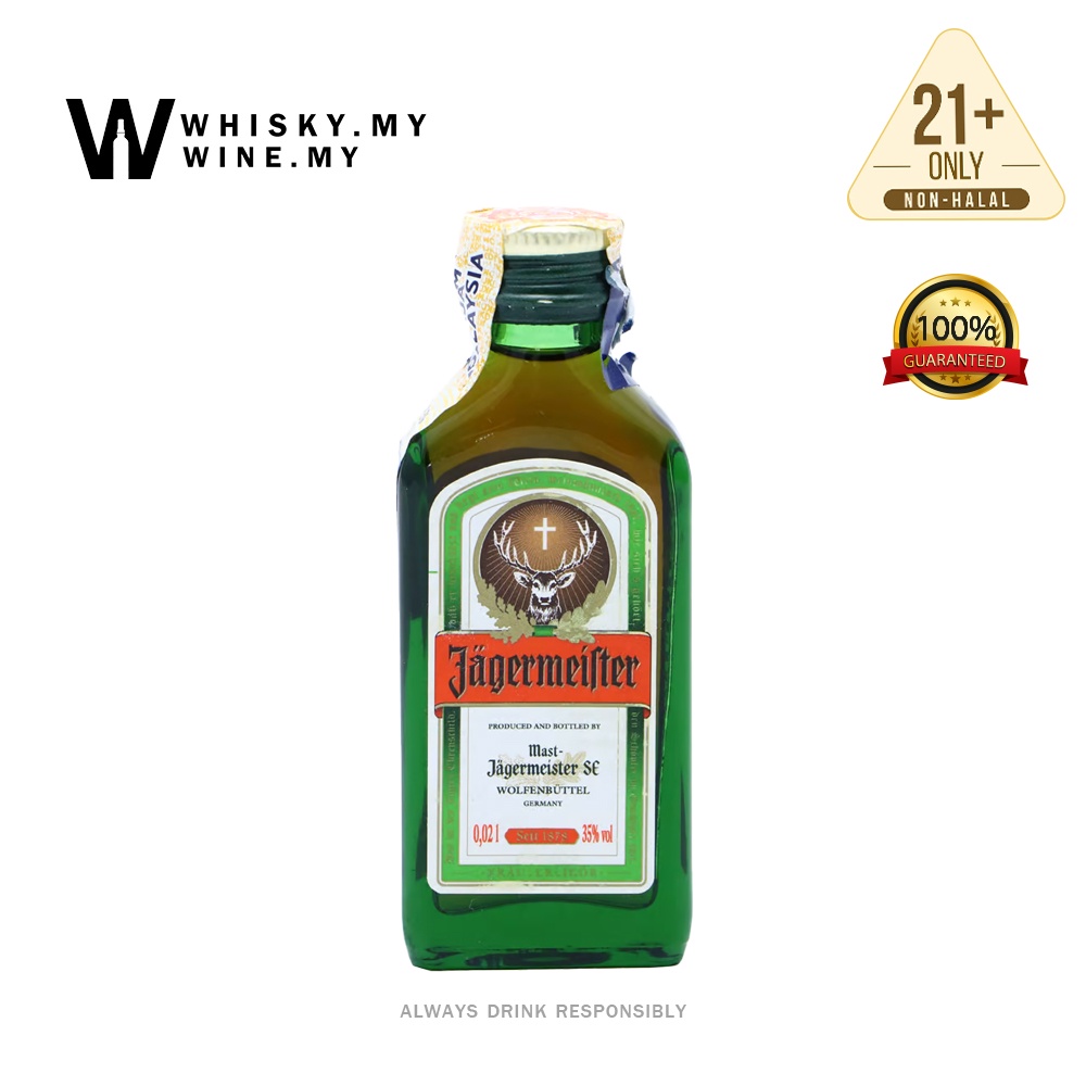 JAGERMEISTER Miniature Liqueur (210ml) | Shopee Malaysia