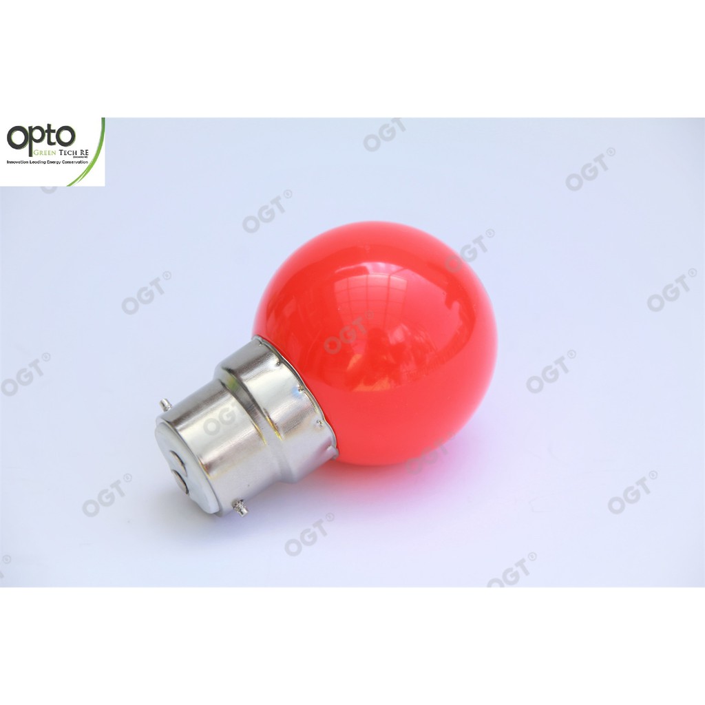 3W LED G45 Color Bulb 2 Pin B22 LED Ping Pong Chinese New Year bulb ...