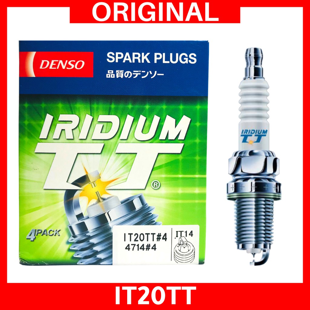 IT20TT DENSO Iridium TT Spark Plug For CamPro PROTON Persona Saga BLM ...