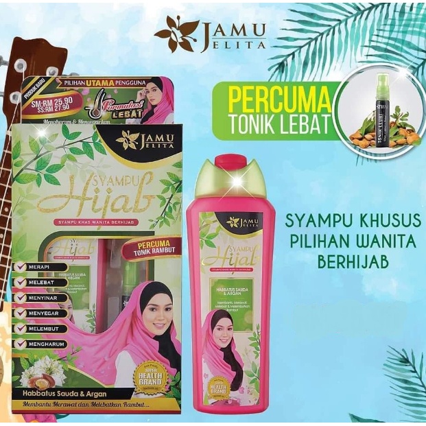 JAMU JELITA SYAMPU HIJAB | Shopee Malaysia
