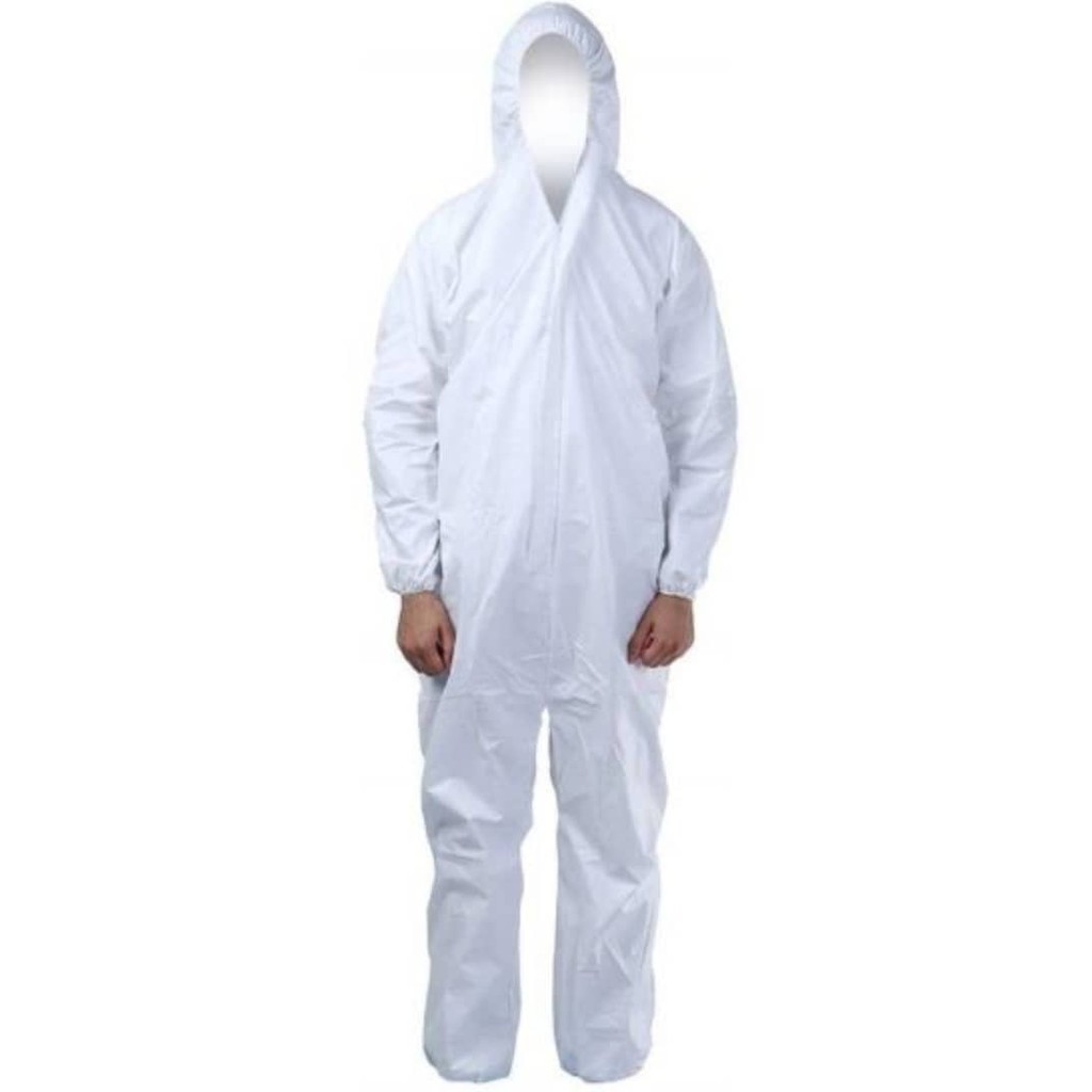PPE : JUMPSUIT / COVERALL SIZE M (HEIGHT 160CM) | Shopee Malaysia