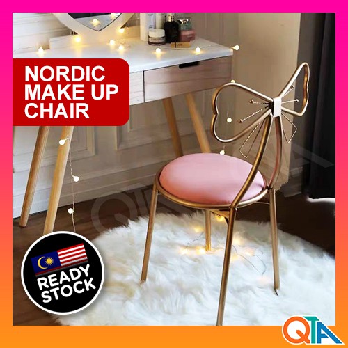 Nordic Make Up Chair Vanity Chair Dressing Table Chair Fancy Chair ...