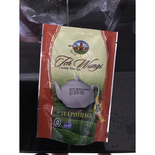 Teh Wangi (Uncang Teko Teh) cap Istana | Shopee Malaysia