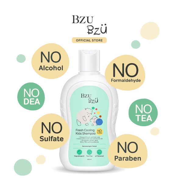 BZU BZU - Fresh Cooling Kids Shampoo (200ml) | Shopee Malaysia