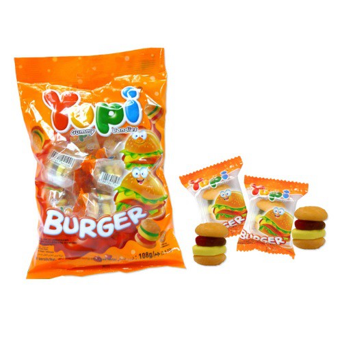 Yupi Mini Burger Bag 96g | Shopee Malaysia Yupi Mini Burger Bag 96g | Shopee Malaysia