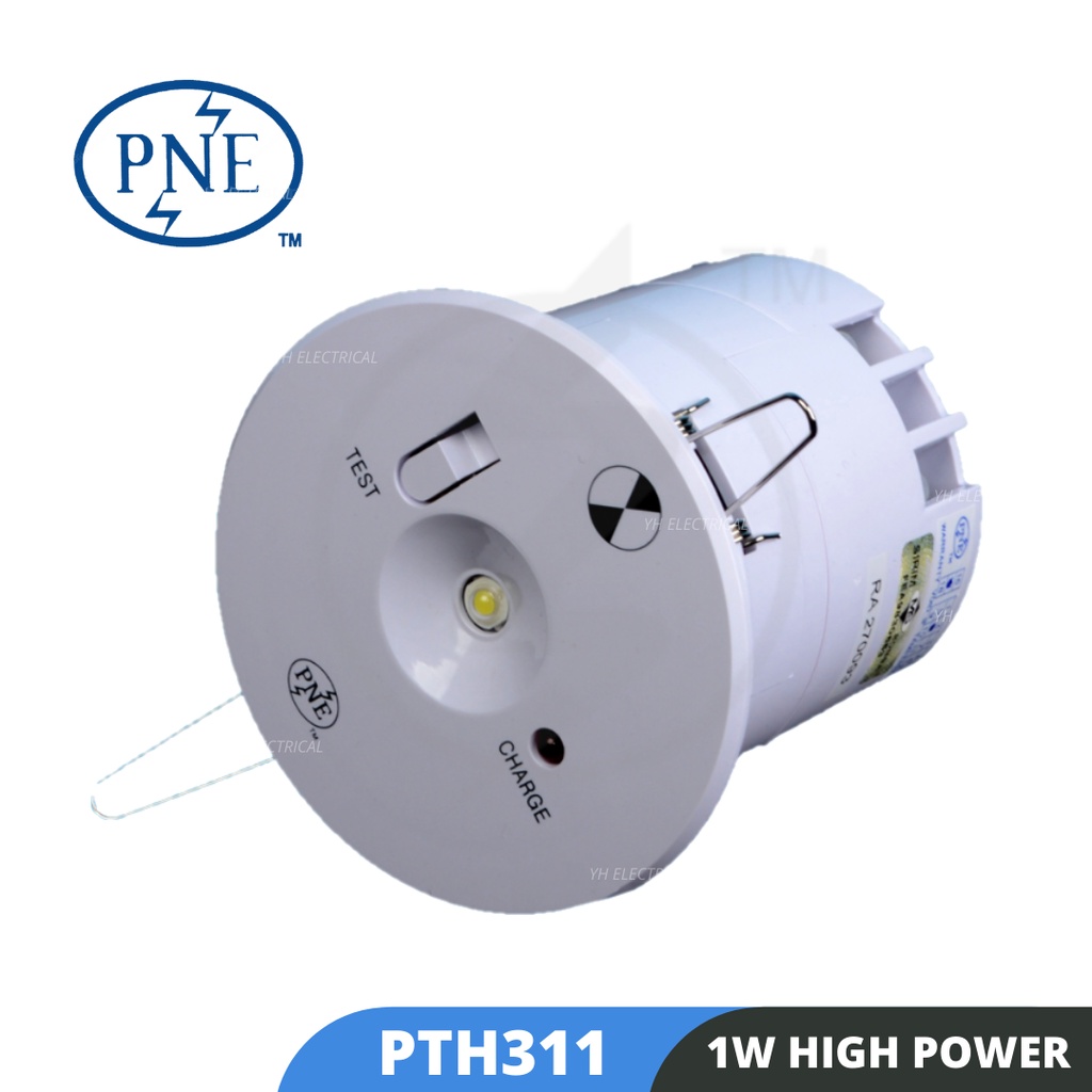 PNE LED EMERGENCY LIGHT (RECESSED Type) PTH311 | Shopee Malaysia