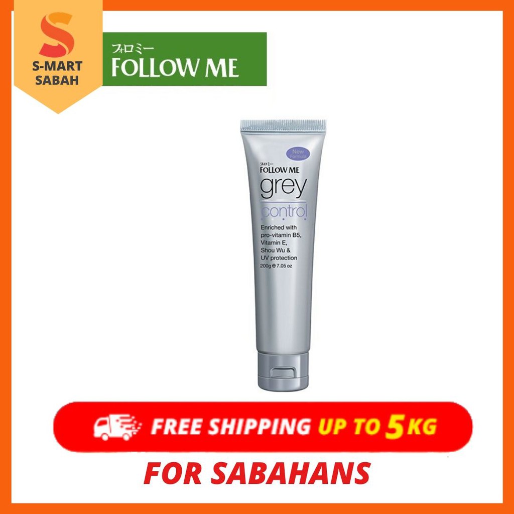 [Sabah] FOLLOW ME Grey Control V02 (200g) | Shopee Malaysia